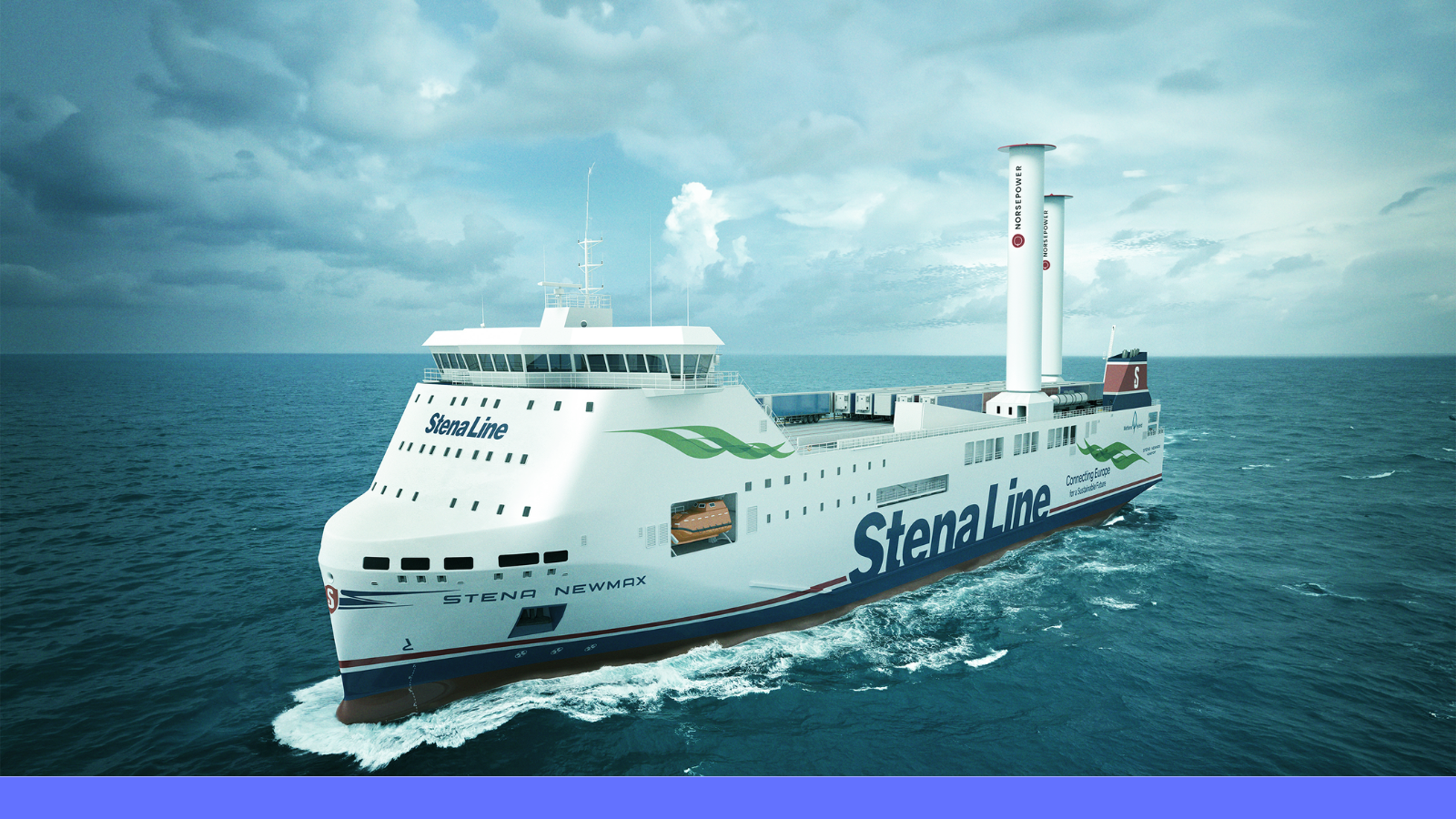Stena Line maakt gebruik van windondersteunde voortstuwingstechnologie ...